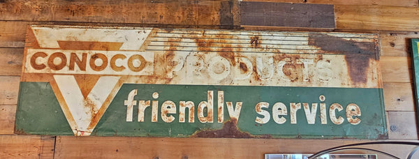 Conoco products sign - Small Town Home & Decor