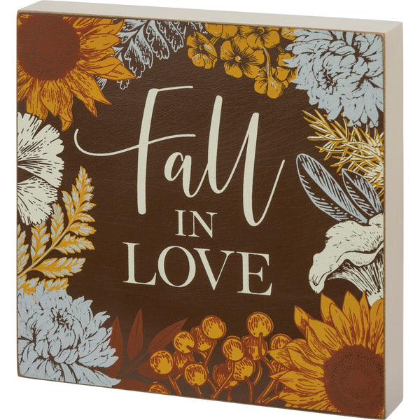 Fall In Love - Sign - Small Town Home & Decor