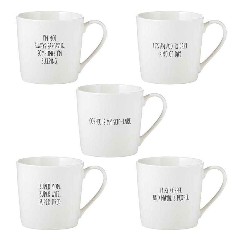 Cafe Farmhouse Mugs - Small Town Home & Decor